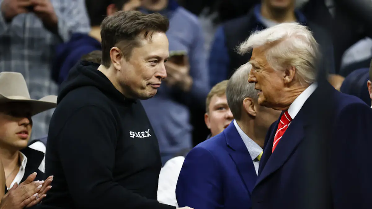 Lip reader reveals what Donald Trump and Elon Musk said during Charlie ...