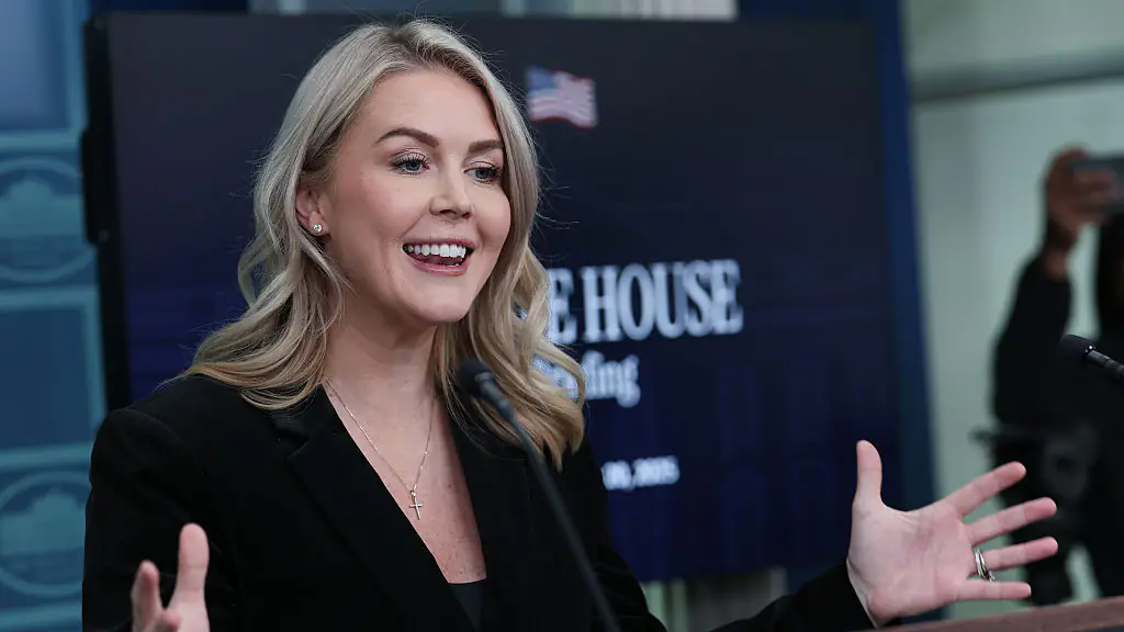 Karoline Leavitt gave a bizarre response to defend Donald Trump calling ...