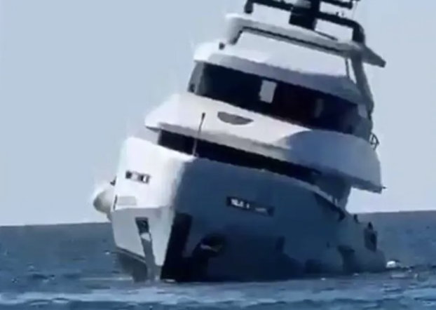 Brand new $1M superyacht 'Dolce Vento' sinks immediately after ...