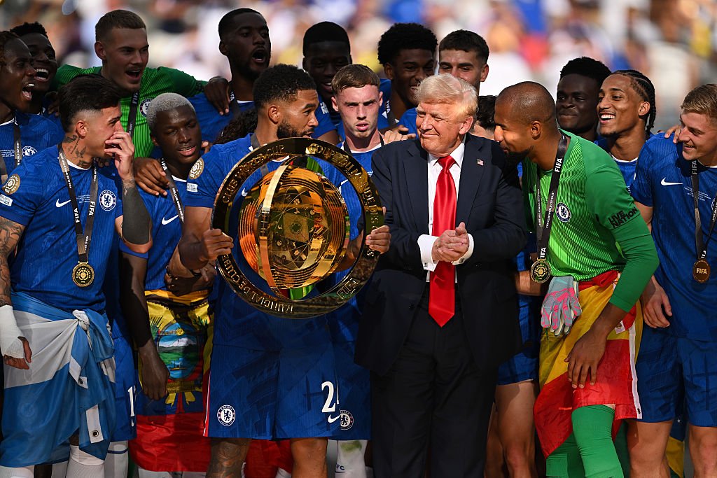 Why Trump gets to keep real Club World Cup trophy as Chelsea given ...
