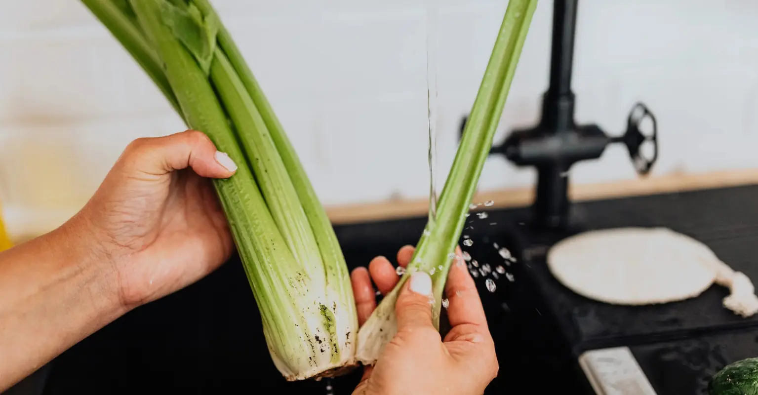 Mom issues warning after baby gets severe reaction from eating celery