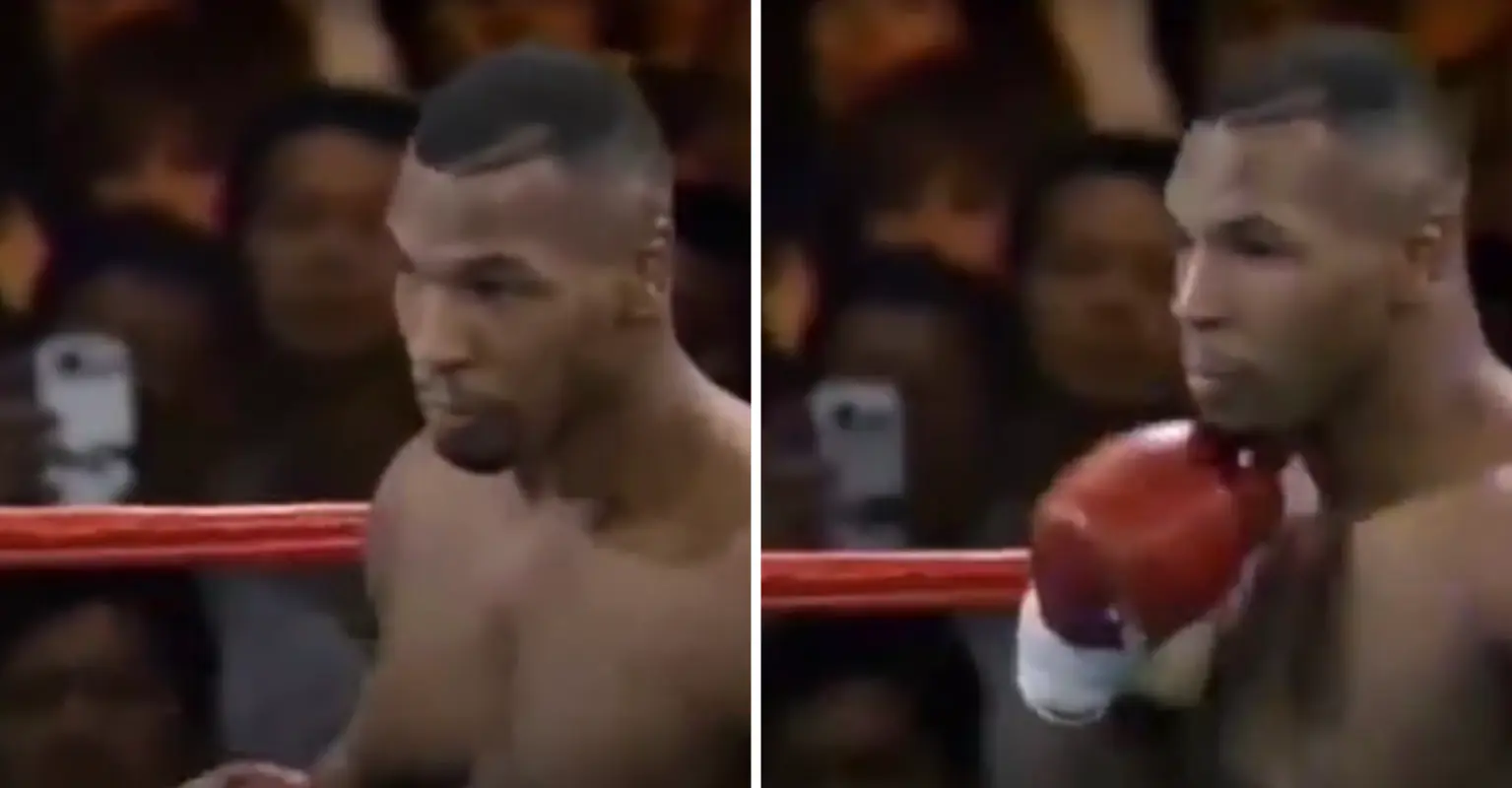 Mystery Of 'Time Traveler Holding A Smartphone' At 1995 Mike Tyson ...